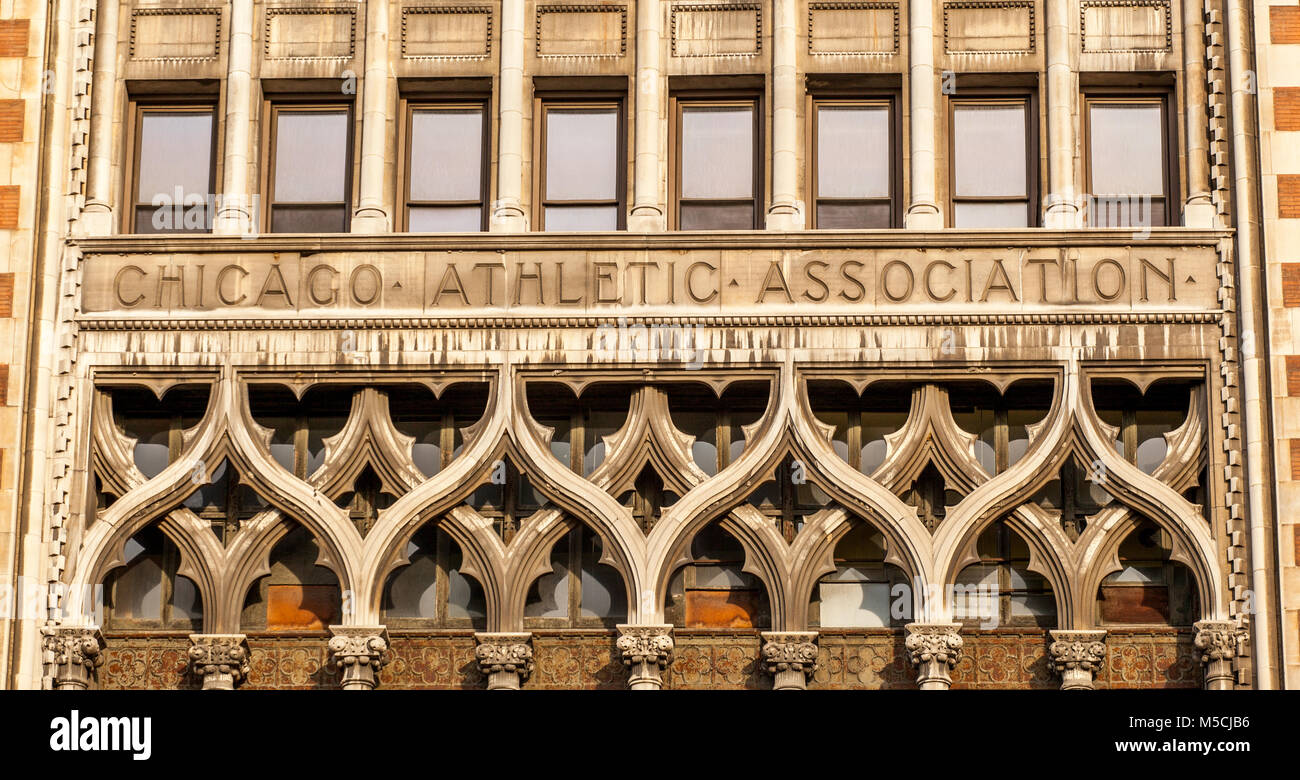 Gothic sign on building Stock Photo - Alamy