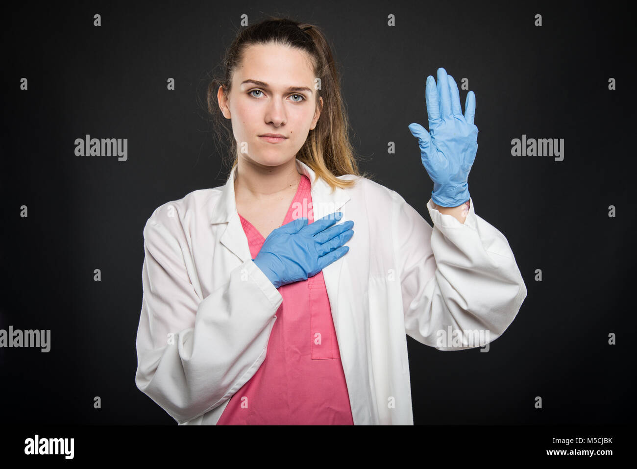 Hippocratic oath doctor hi-res stock photography and images - Alamy