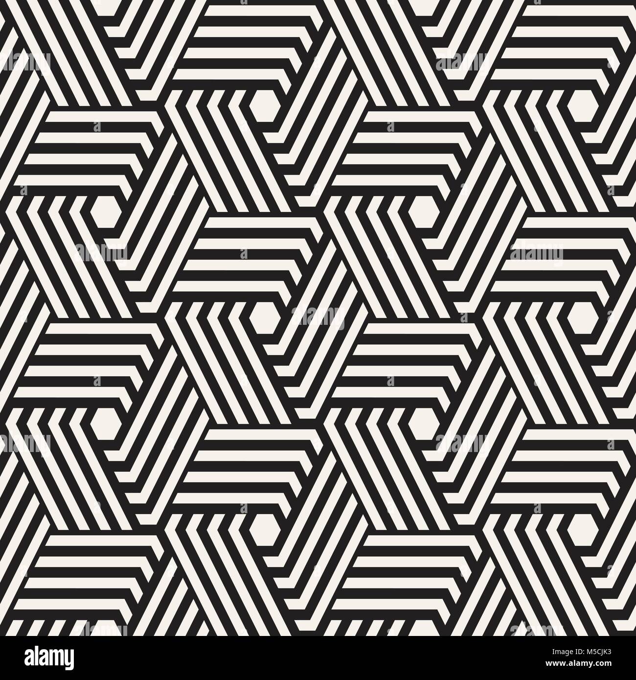 Vector seamless abstract pattern. Modern stylish minimalistic texture ...