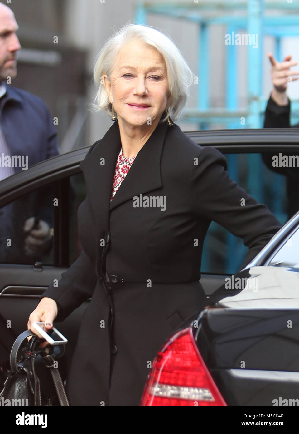 Helen Mirren outside ITV Studios Featuring: Helen Mirren Where: London ...