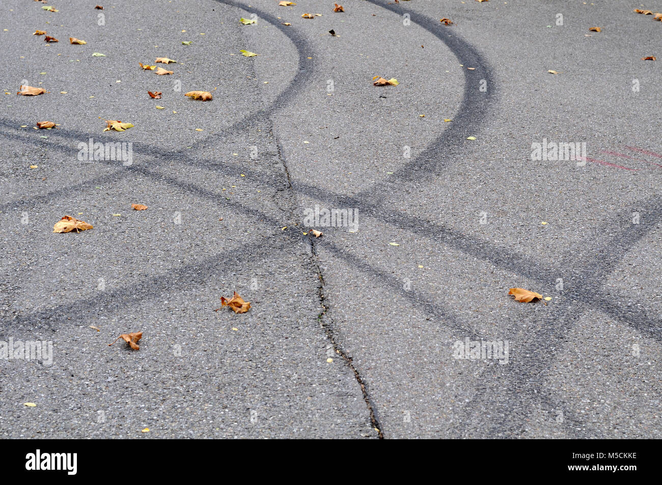 Skid Marks Road High Resolution Stock Photography and Images - Alamy