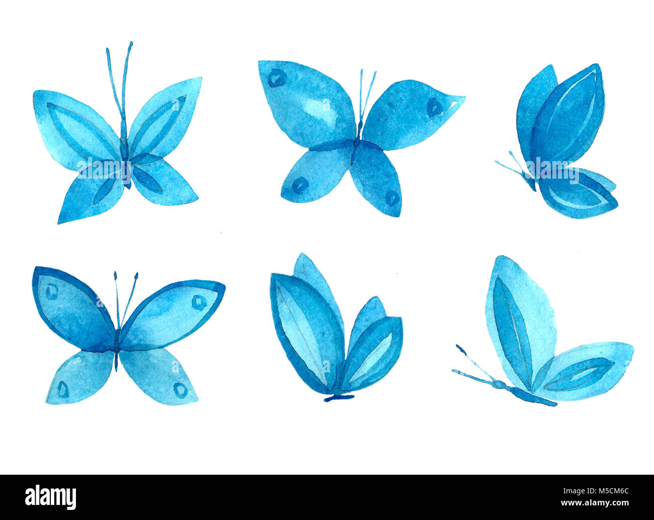 Simple Butterfly Drawings