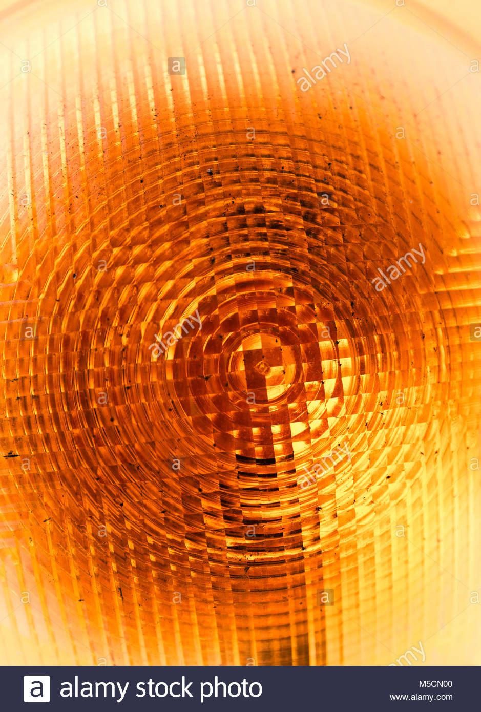Warning Light At Construction Site Stock Photos & Warning Light At ...