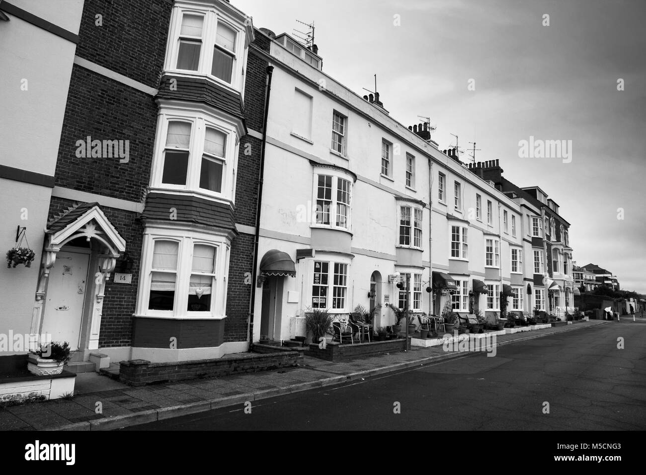 English style hotel Black and White Stock Photos & Images - Alamy