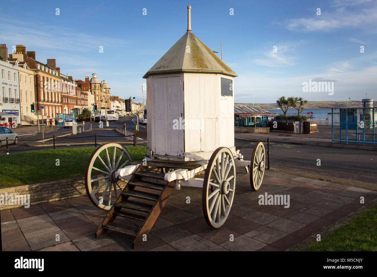 Victorian bathing machine hi-res stock photography and images - Alamy