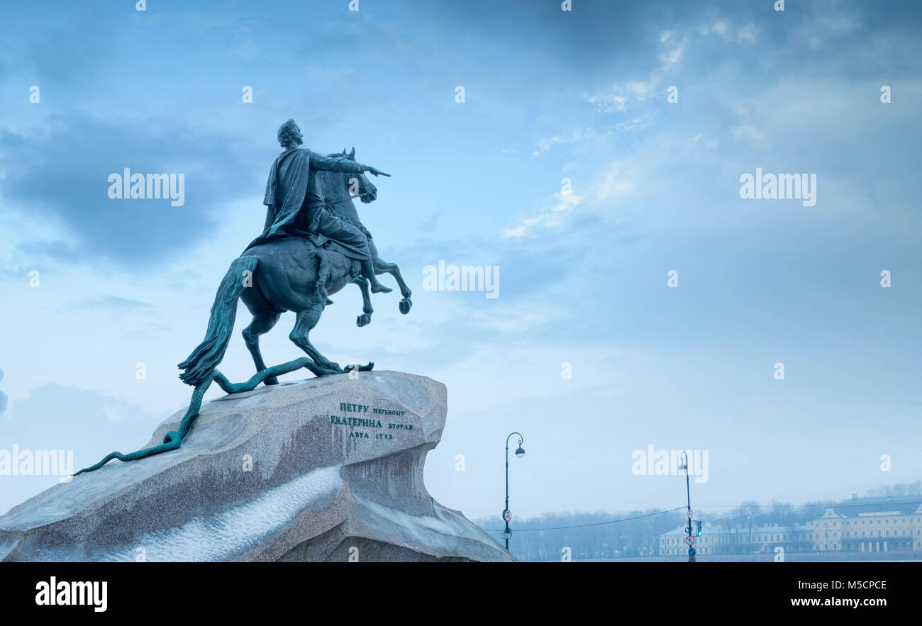 Peter i of russia in sculpture hi-res stock photography and images - Alamy