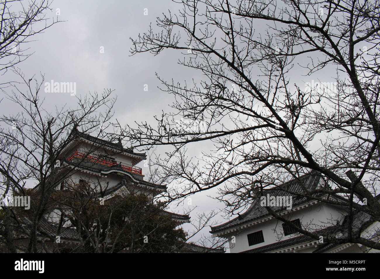 Karatsu Castle (Karatsu-jo), which located by the sea. Taken in Saga ...