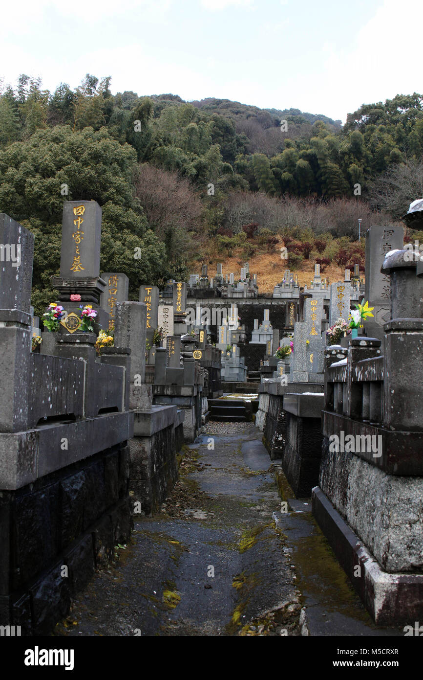 Big japanese cemetery hi-res stock photography and images - Alamy