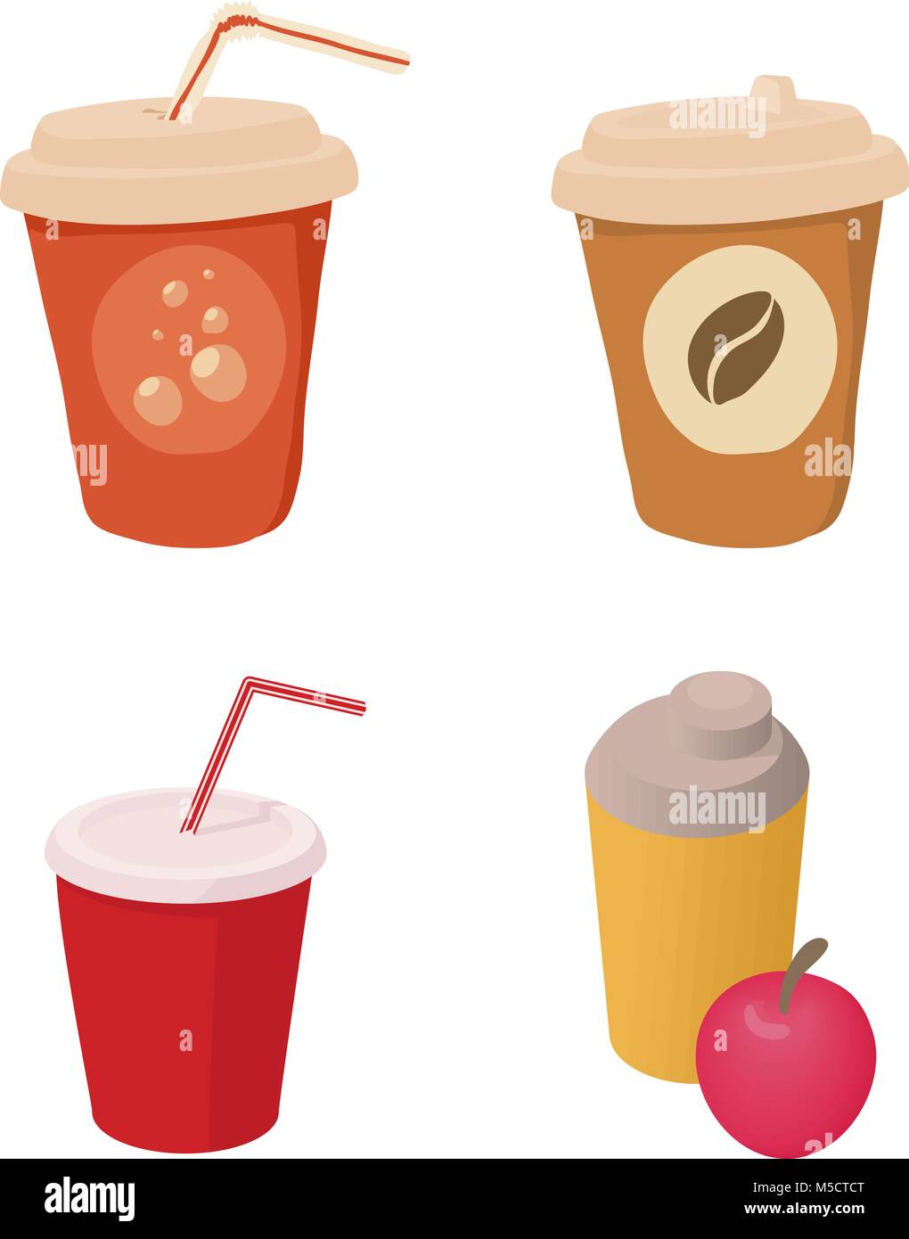 Cartoon ice cream blank Stock Vector Images - Alamy