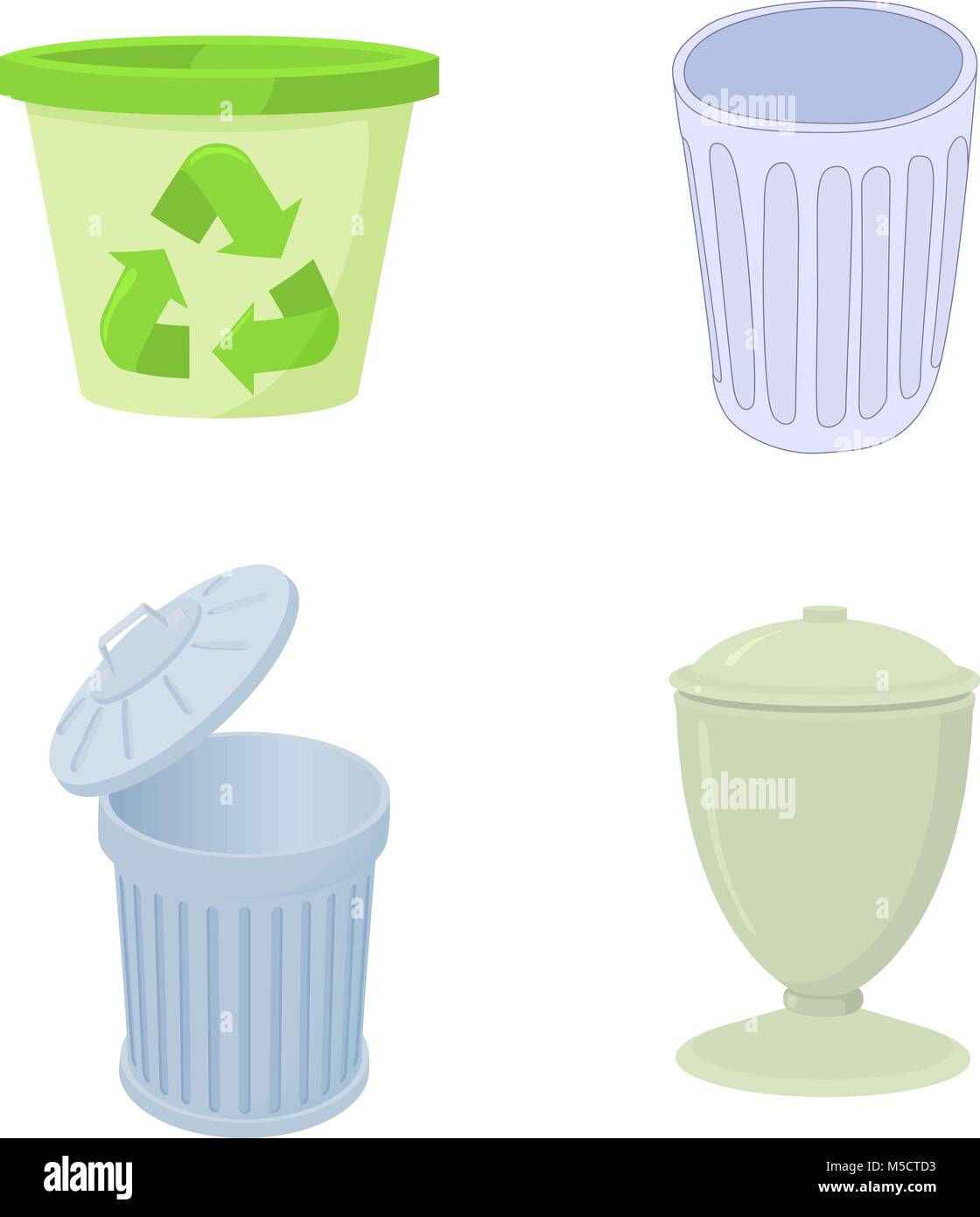 Can icon set, cartoon style Stock Vector Image & Art - Alamy