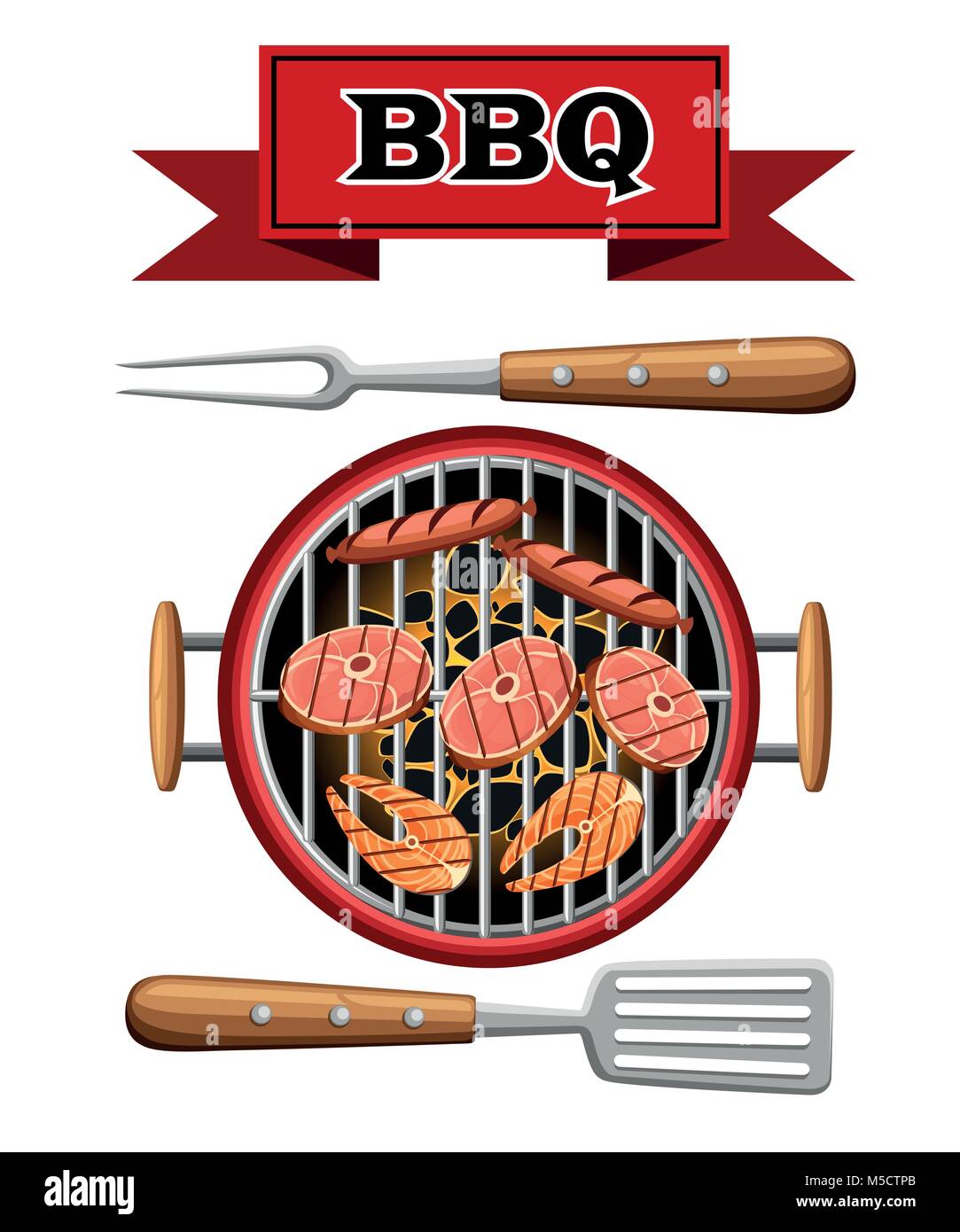 Top view meat icon Cut Out Stock Images & Pictures - Alamy