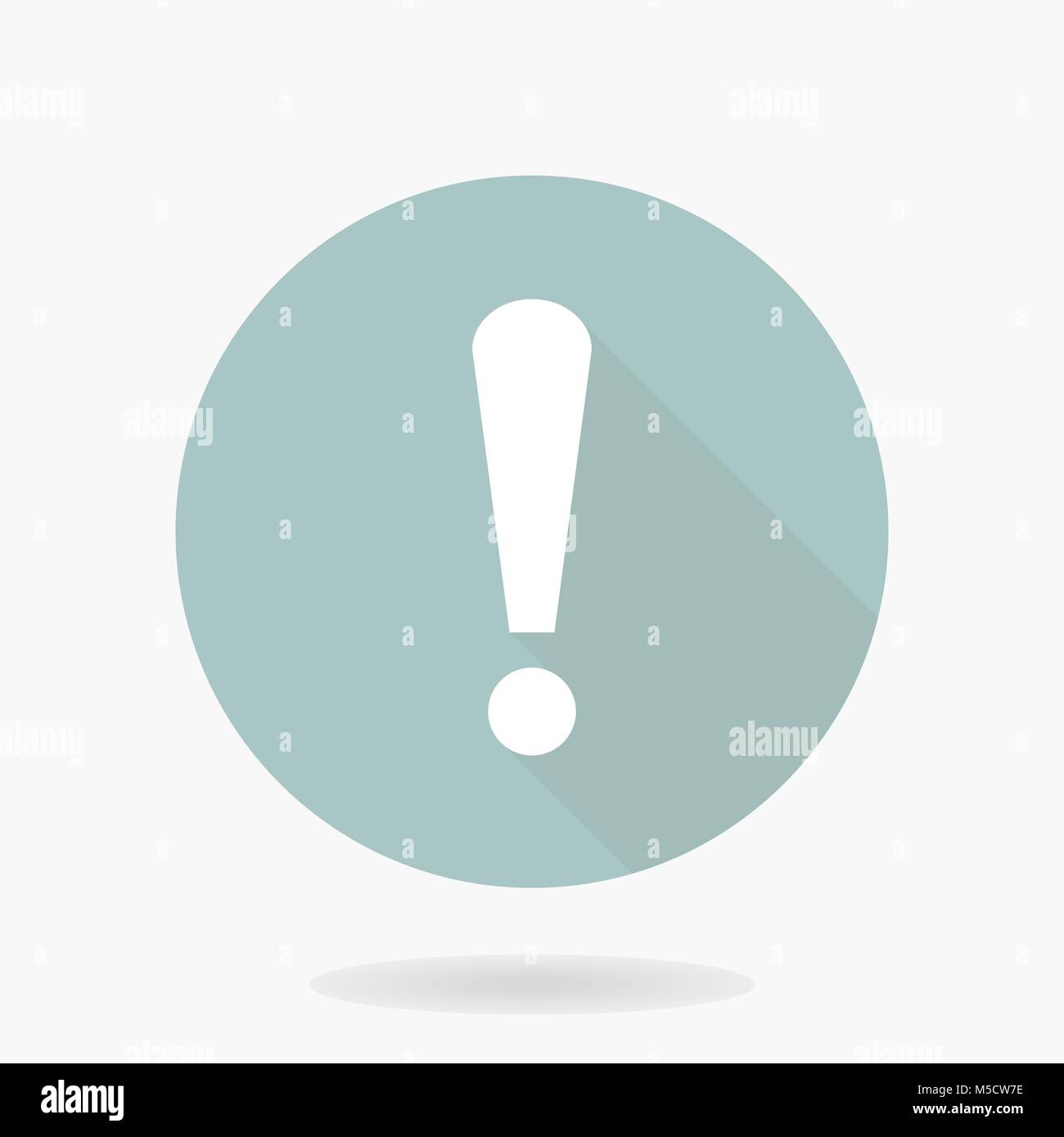 Danger exclamation sign vector Cut Out Stock Images & Pictures - Alamy