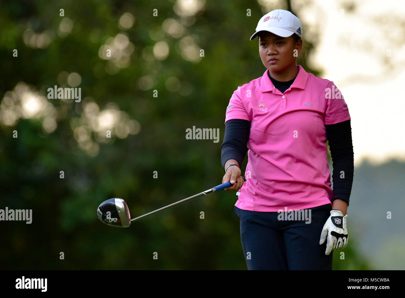 Danau, UKM Bangi - FEBRUARY 10: Zarith Sofea plays her shots from the ...