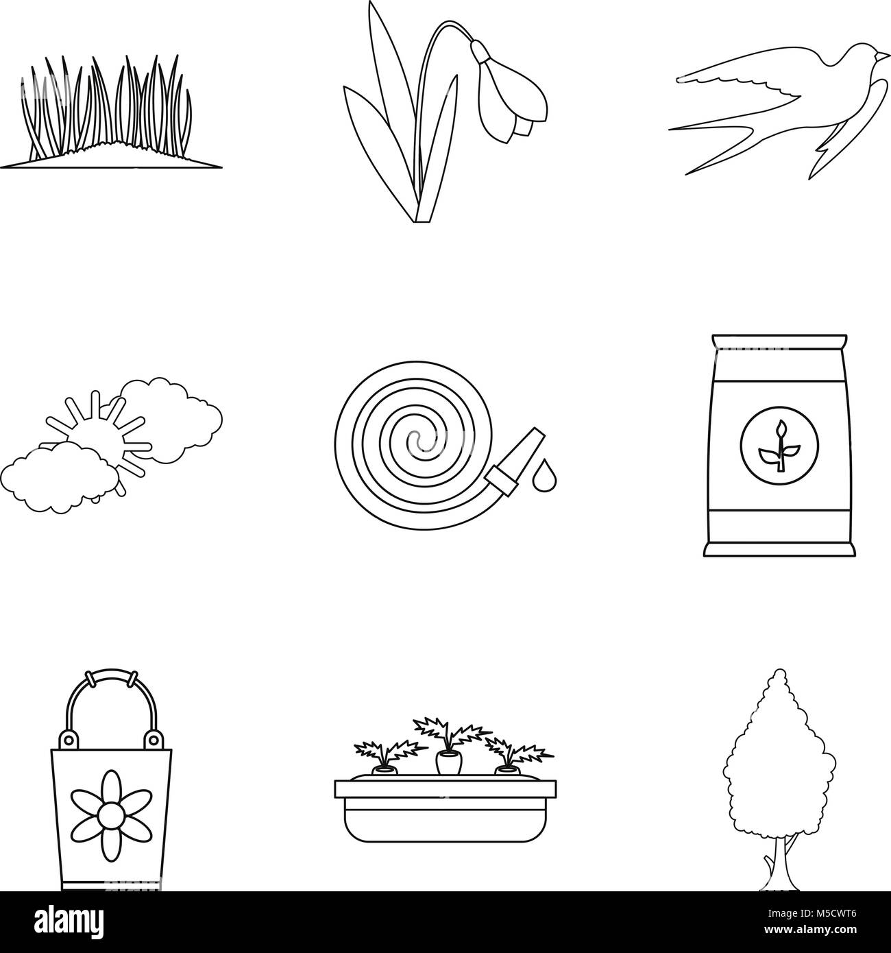 Romantic walk spring Cut Out Stock Images & Pictures - Alamy