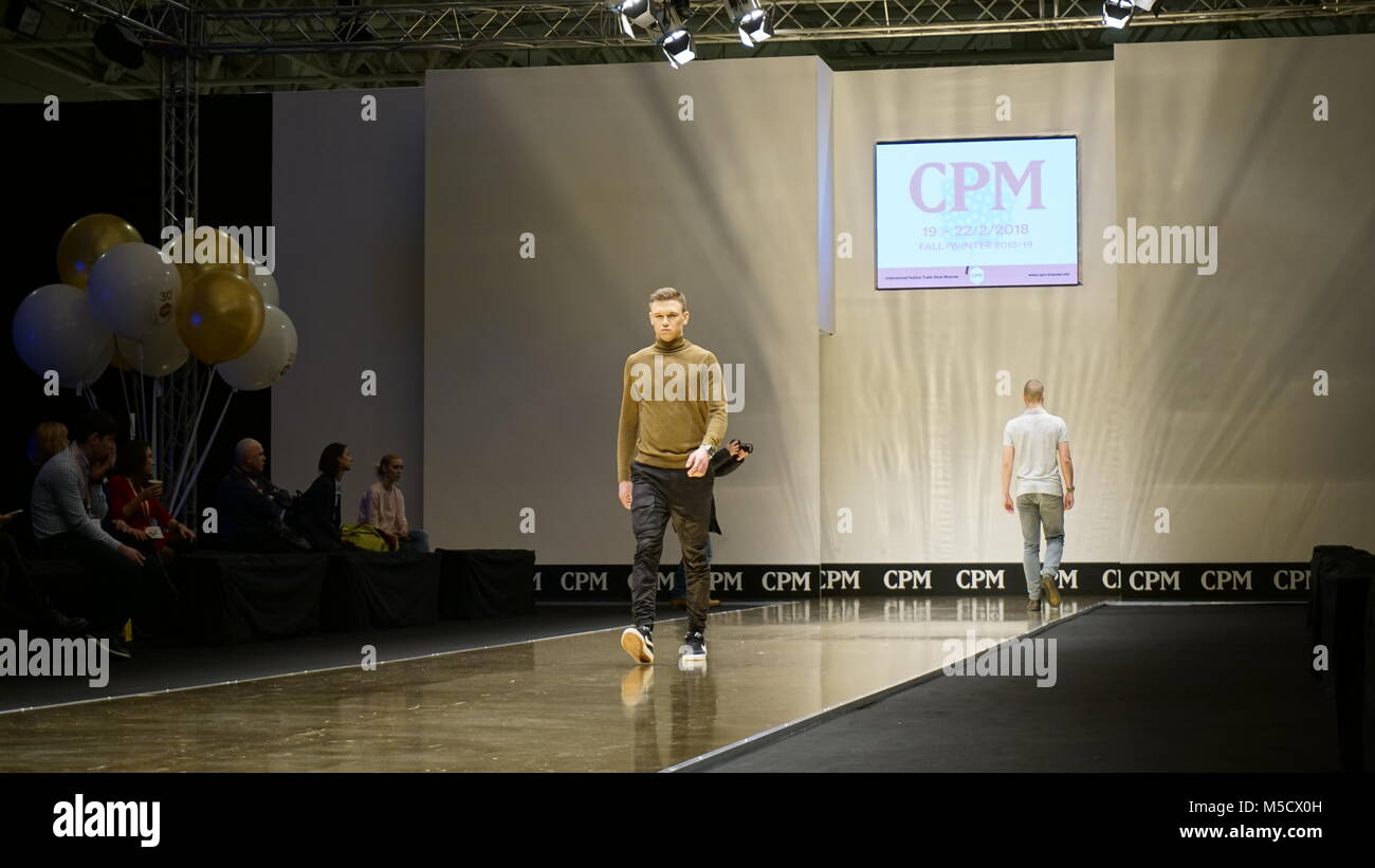 CPM Moscow Fashion show Stock Photo - Alamy