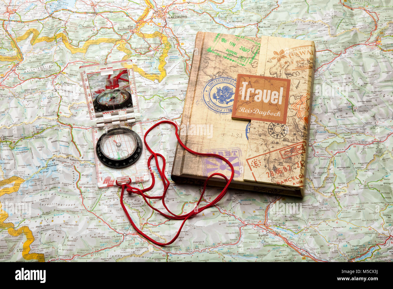 Magnetic map hi-res stock photography and images - Alamy