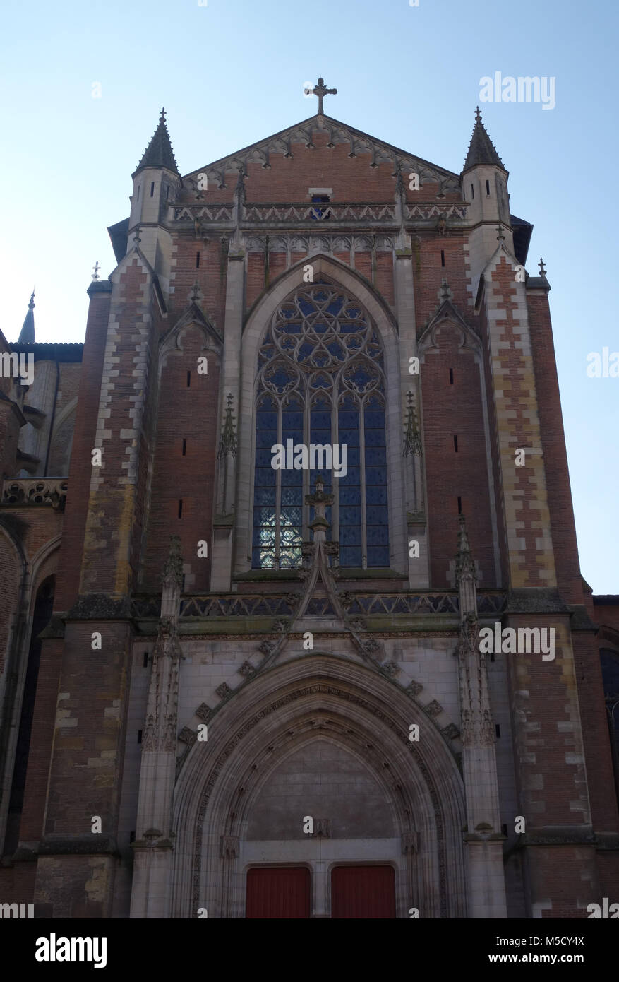 The magnificent cathedral of Toulouse, in France Stock Photo - Alamy