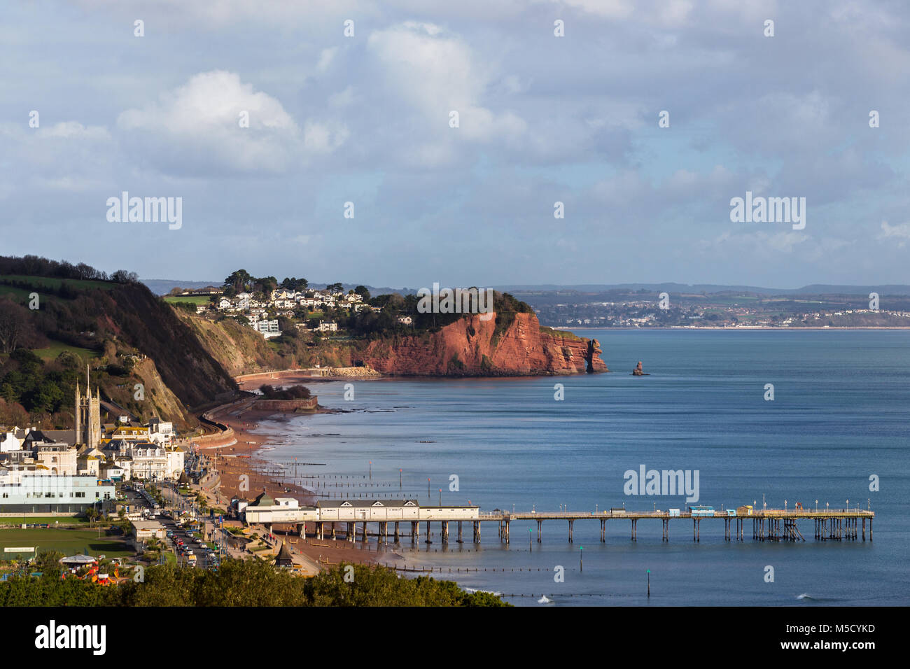 Devon pier hi-res stock photography and images - Alamy