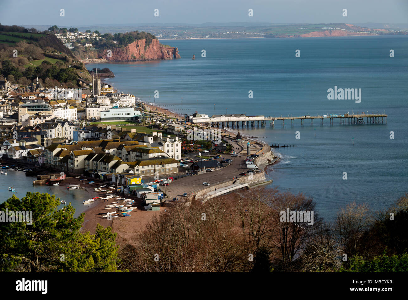 Teignmouth pier hi-res stock photography and images - Alamy