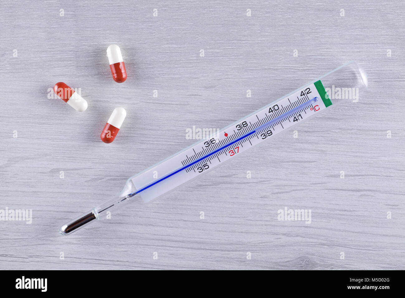 Illness thermometer hi-res stock photography and images - Alamy