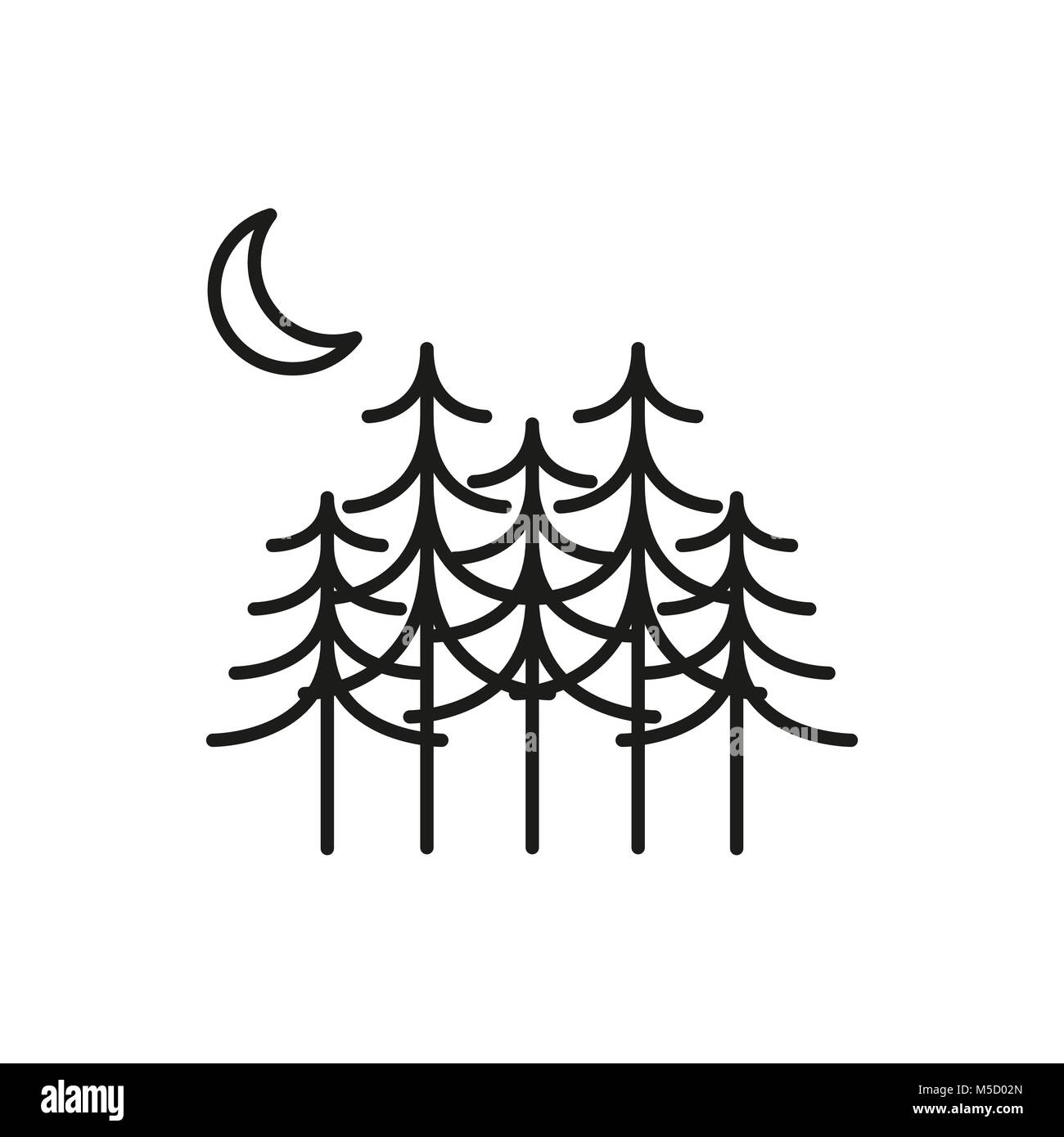 Pine Tree Graphic Design