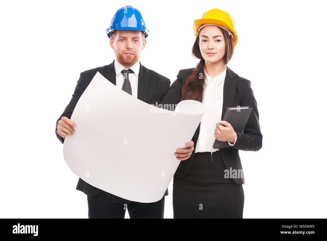 Portrait two male engineers hi-res stock photography and images - Alamy
