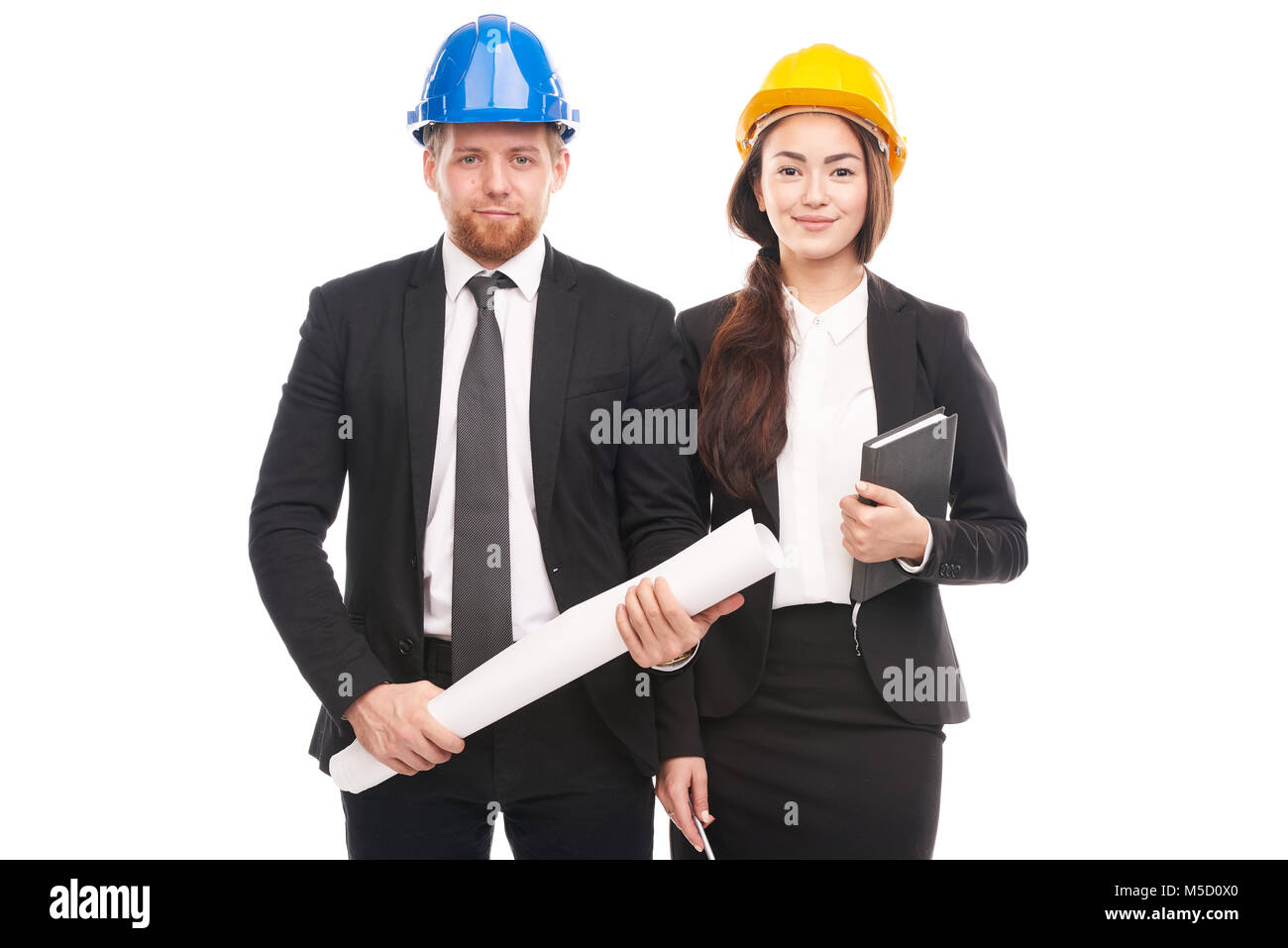 Portrait two male engineers hi-res stock photography and images - Alamy