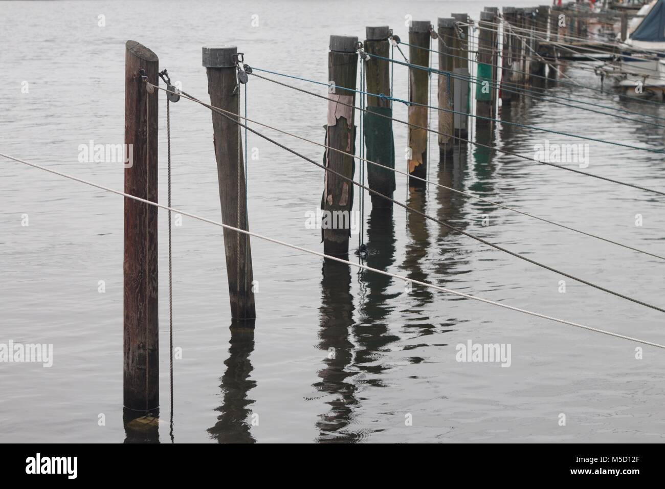 Reflection pier hi-res stock photography and images - Alamy