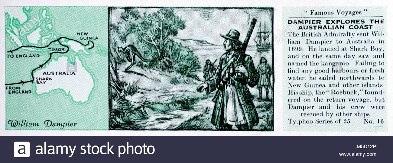 William dampier hi-res stock photography and images - Alamy