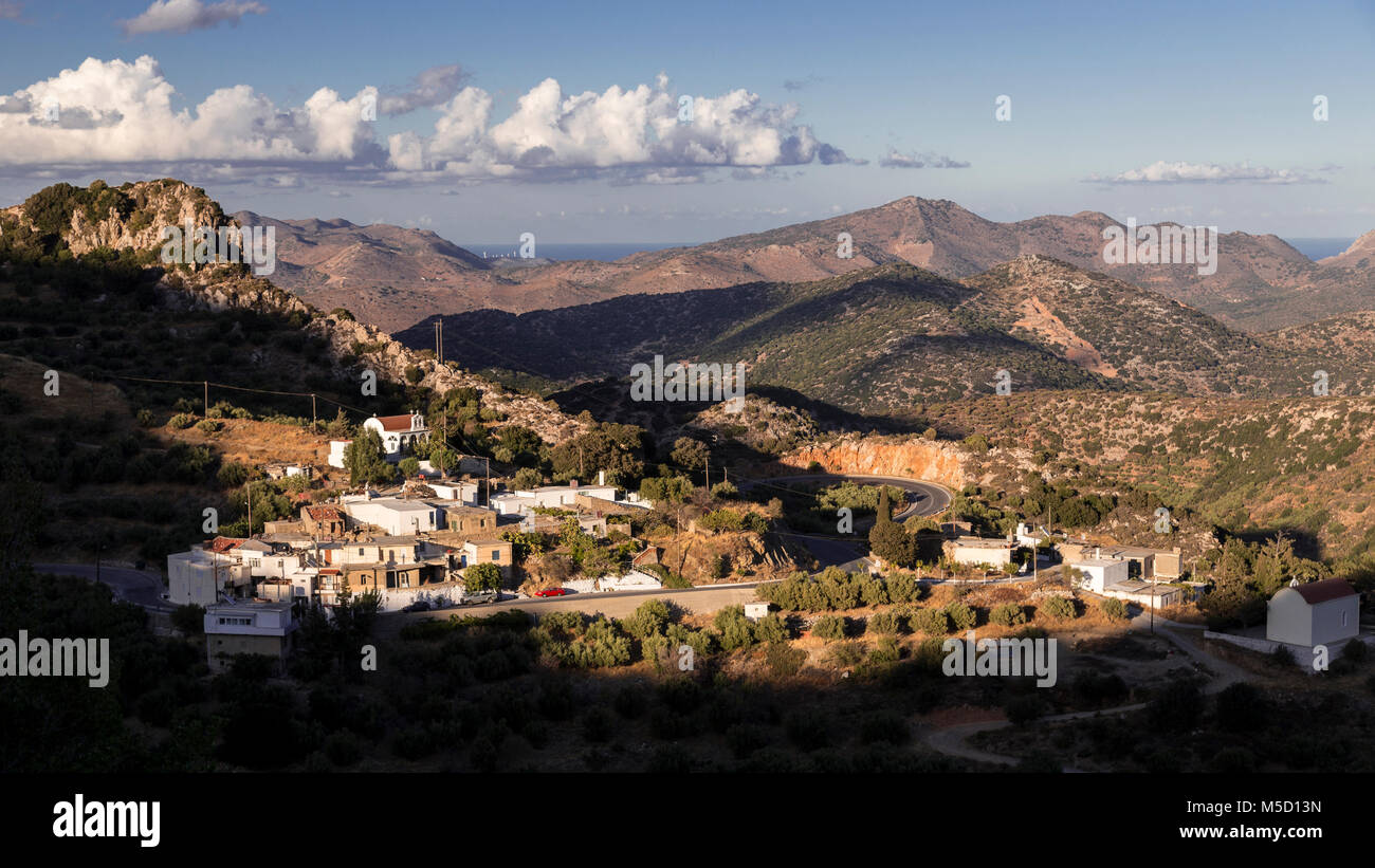 Crete village hi-res stock photography and images - Alamy