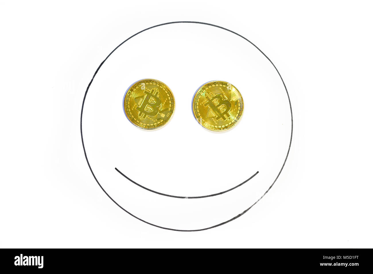 Coin smiley face hi-res stock photography and images - Alamy