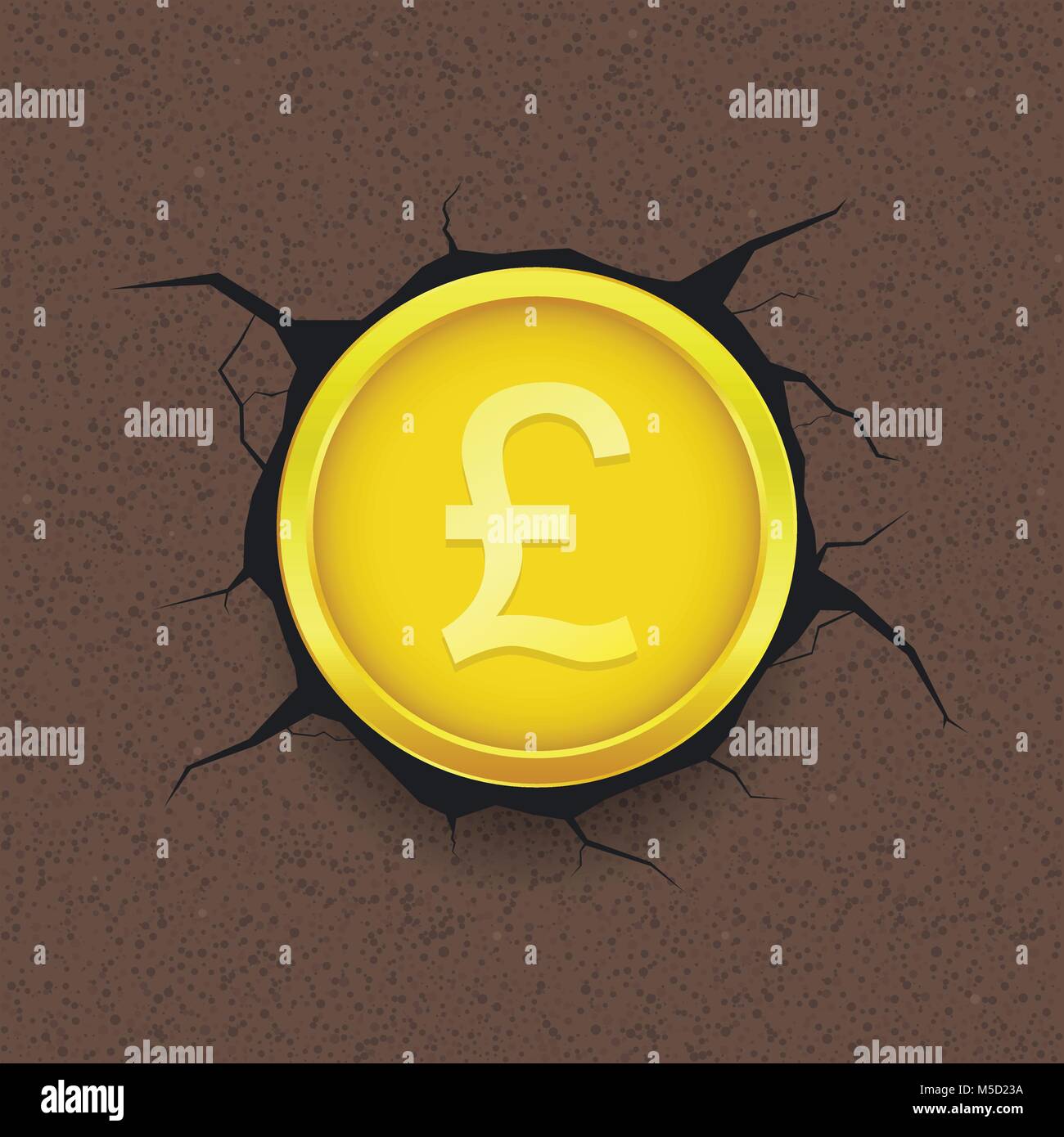 Golden split Stock Vector Images - Alamy