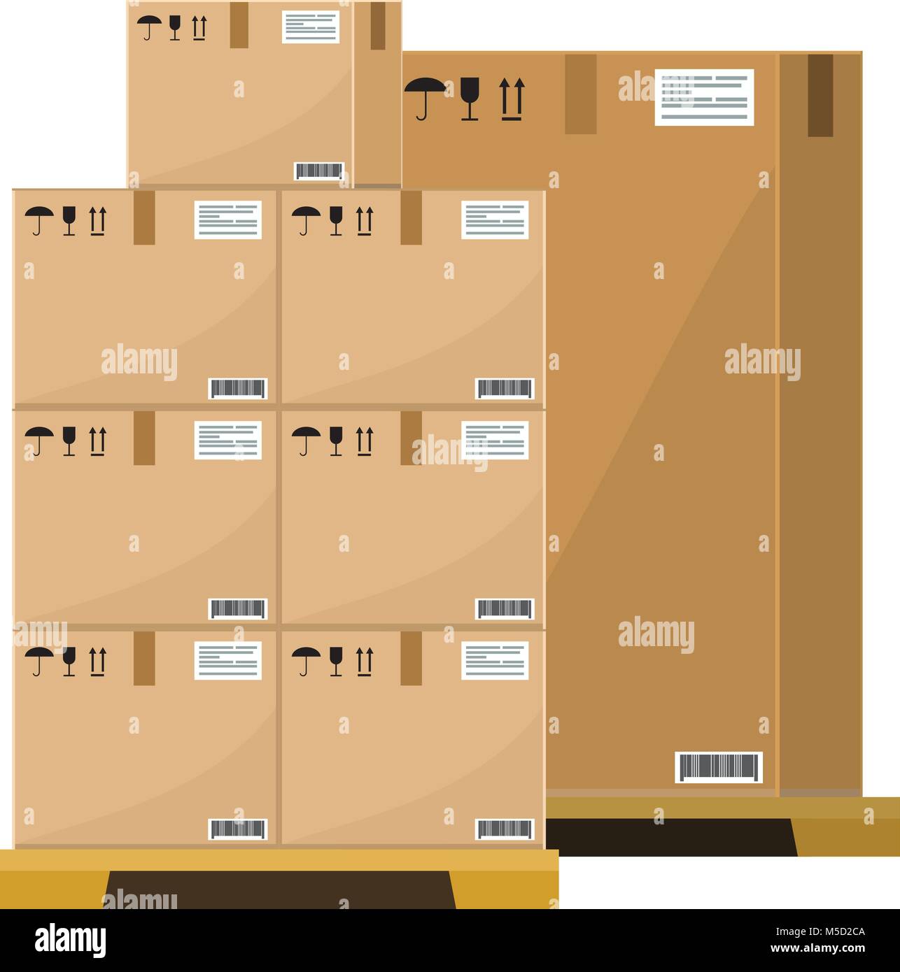Tall stack of paper Stock Vector Images - Alamy