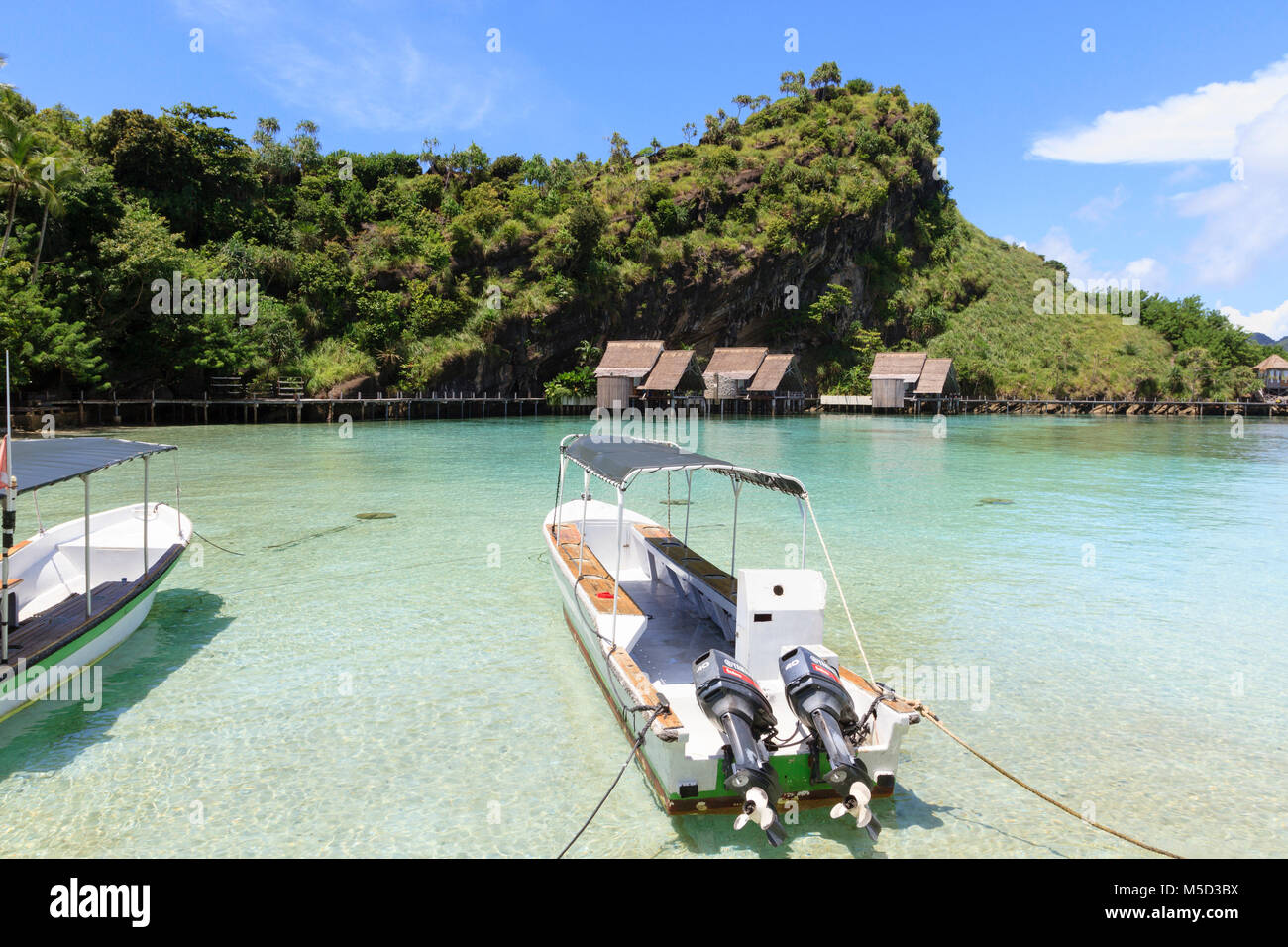 Misool Eco Resort, North Lagoon, Raja Ampat, Indonesia Stock Photo - Alamy