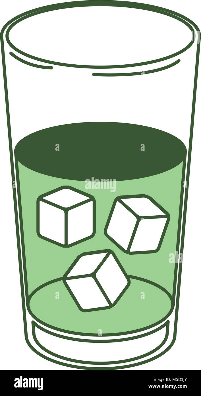 Iced juice Stock Vector Images - Alamy