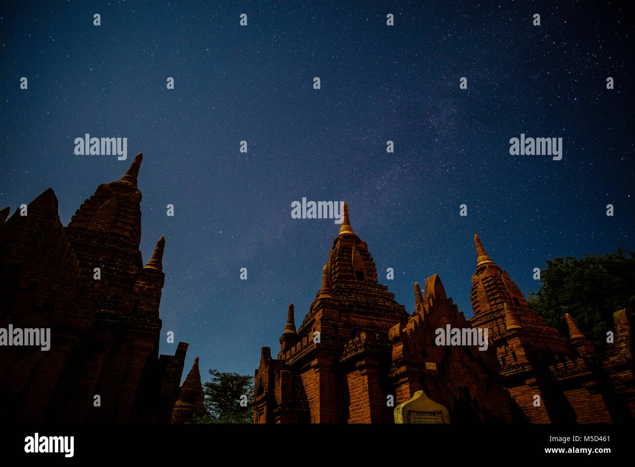 Bagan night stars hi-res stock photography and images - Alamy