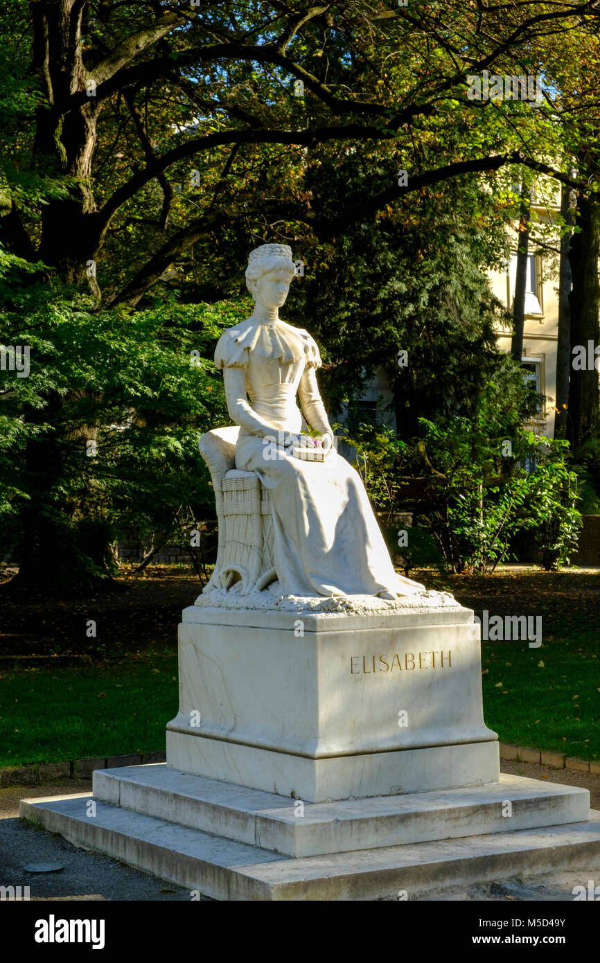 Empress elisabeth monument hi-res stock photography and images - Alamy