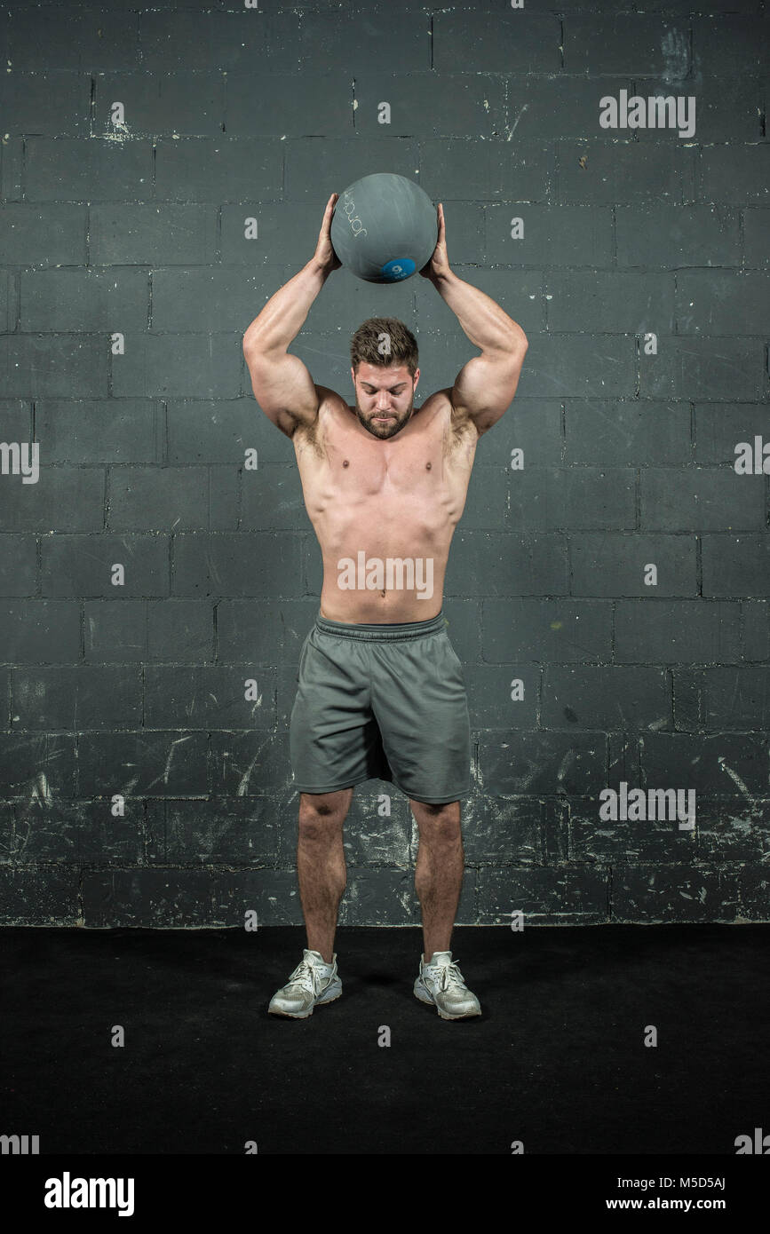 Body builders male and female hi-res stock photography and images - Alamy