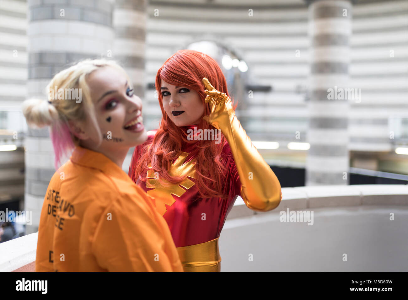 Doncaster Comic Con 11th Feruary 2018 at The Doncaster Dome UK. Two ...