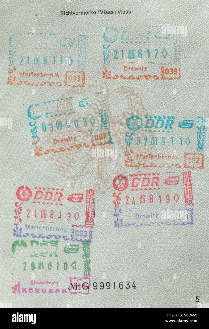 Passport Stamps For Kids