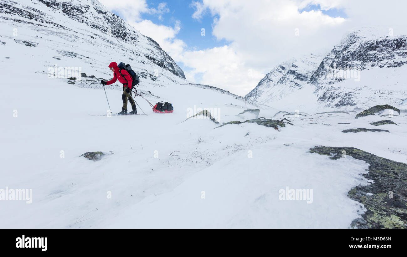 Kungsleden ski tour hi-res stock photography and images - Alamy