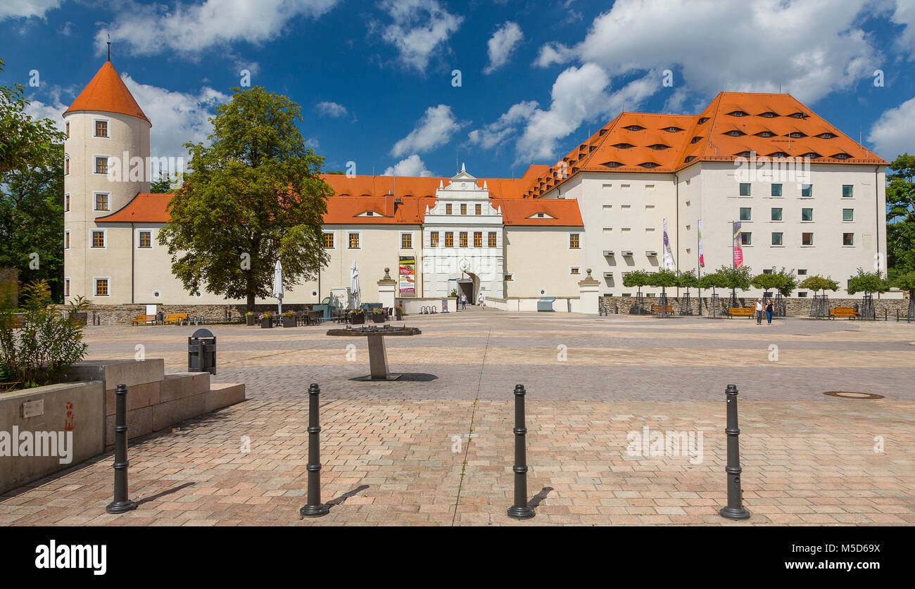 Freudenstein Castle, Freiberg, Saxony, Germany Stock Photo - Alamy