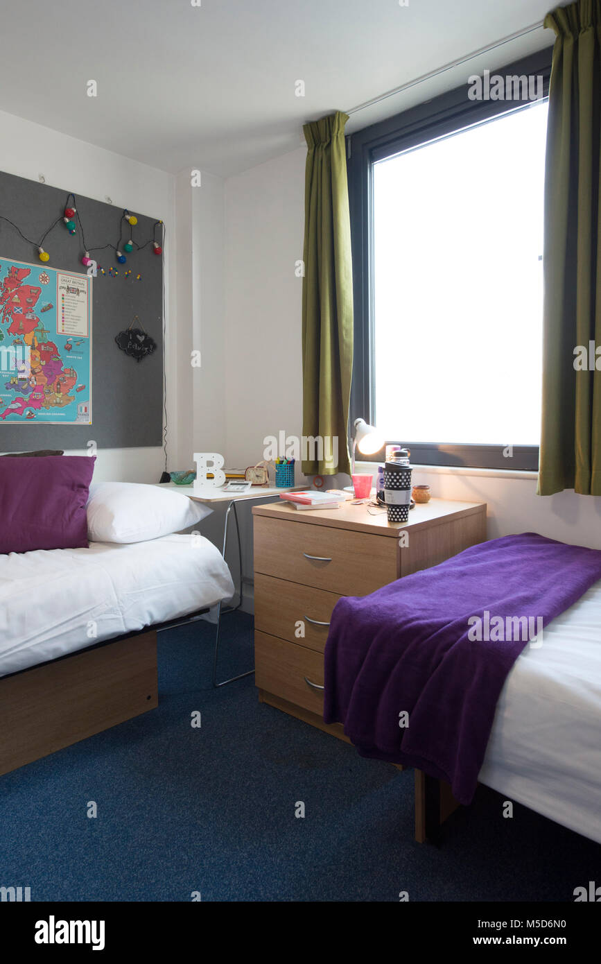 school / college dormitory at a boarding school for students Stock ...