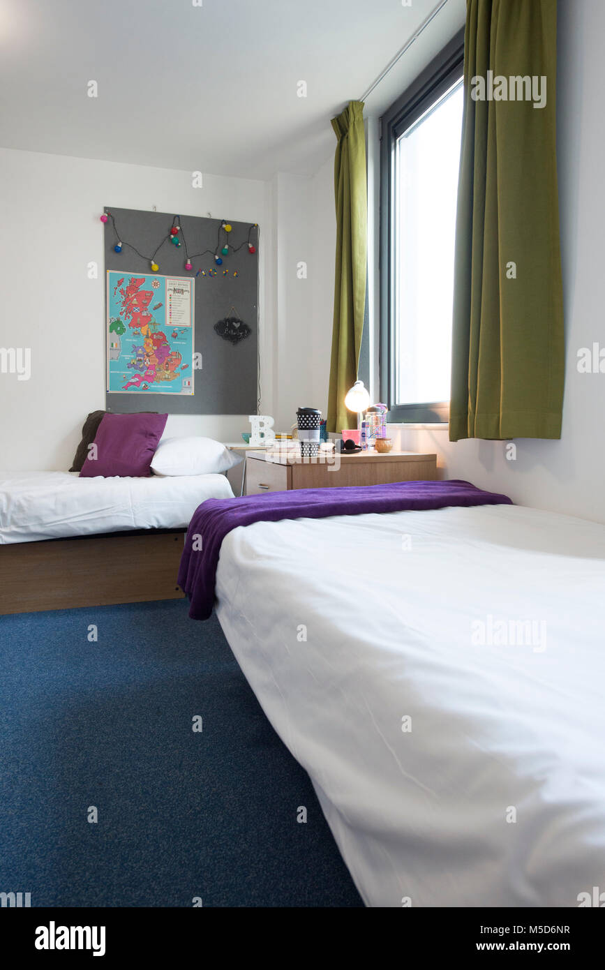 school / college dormitory at a boarding school for students Stock ...