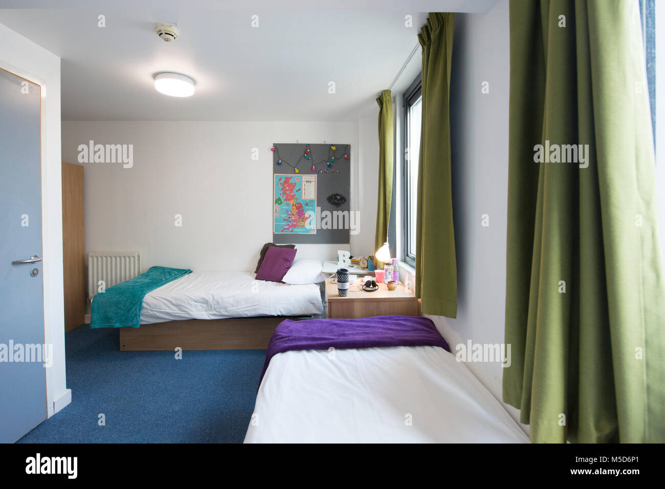 Boarding school bedroom hi-res stock photography and images - Alamy