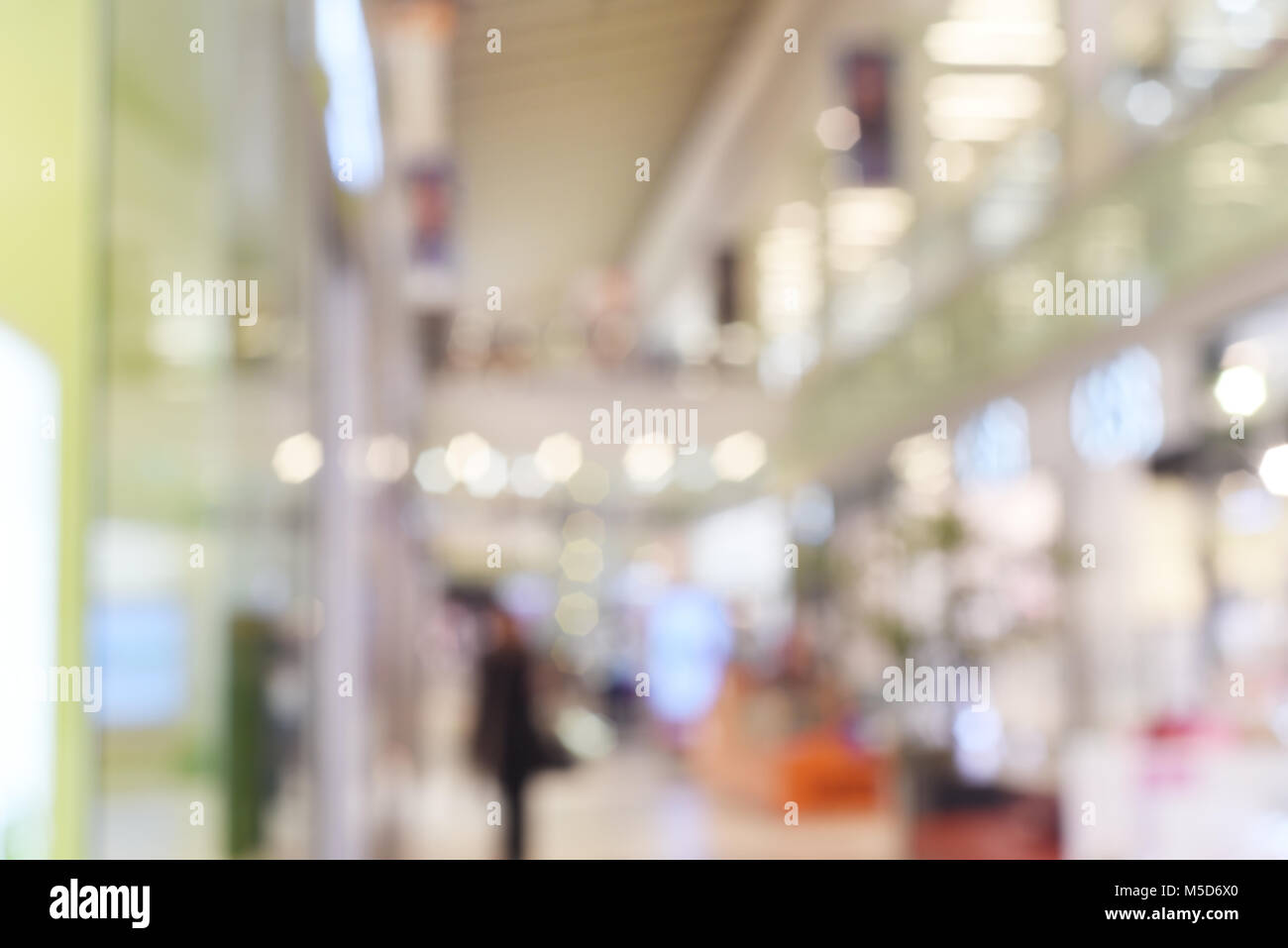 Blurred shopping mall background Stock Photo - Alamy