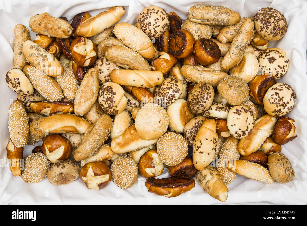 various types of buns Stock Photo - Alamy