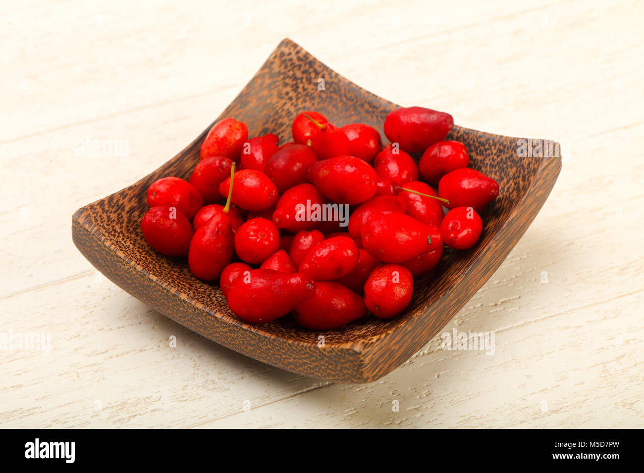 The cornel fruit Stock Photo - Alamy