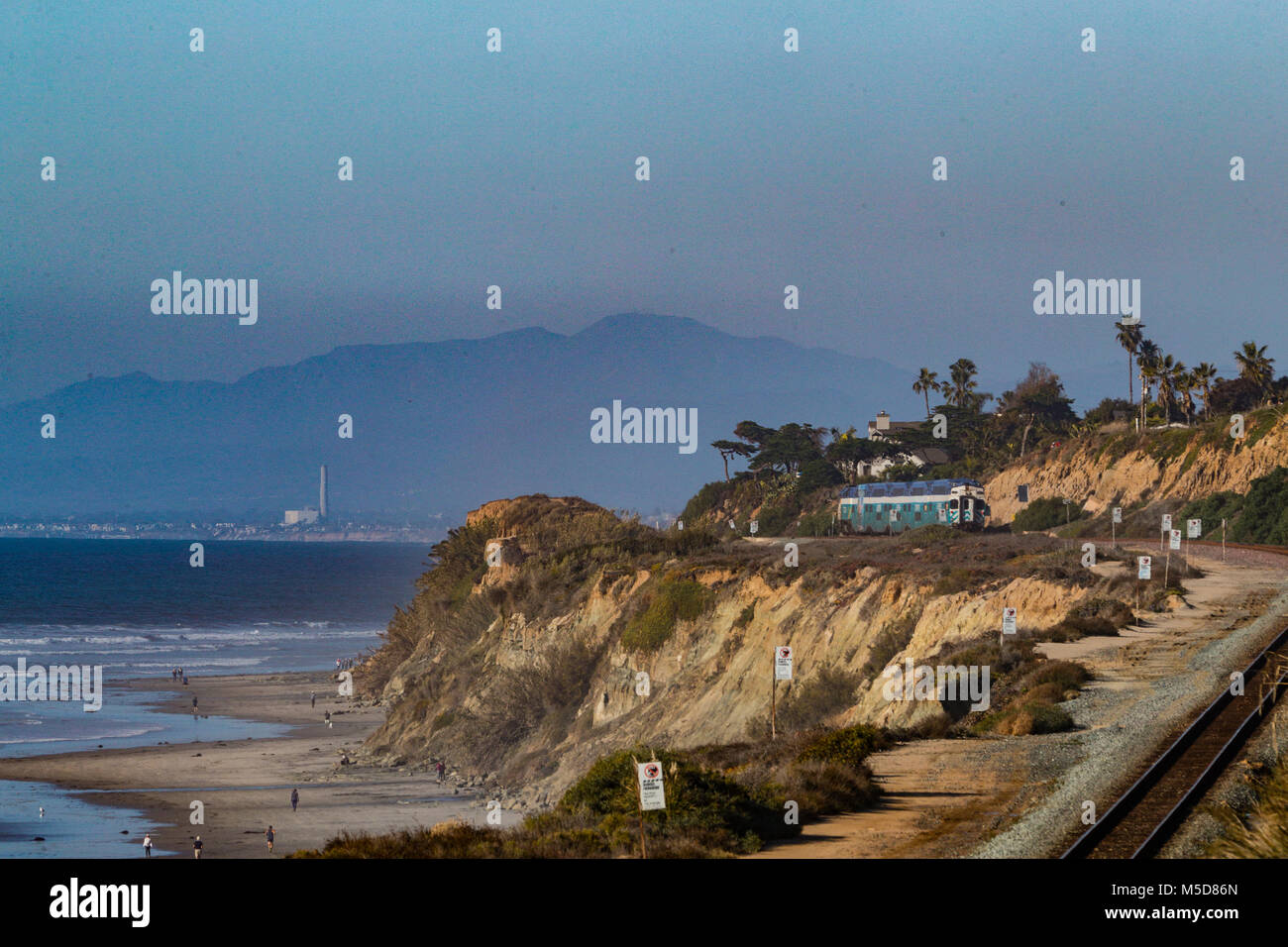 coaster train north county transit division between oceanside and san ...