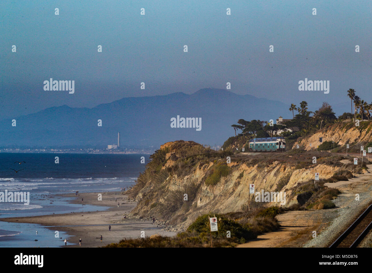 coaster train north county transit division between oceanside and san ...
